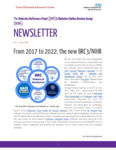 Newsletter June 2017 DRP-DORG 01 | NIHR Oxford Biomedical Research Centre